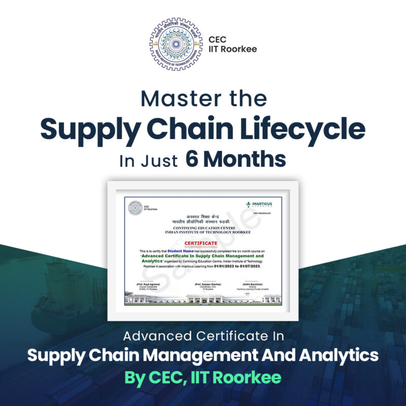 6 Benefits of Pursuing a Supply Chain Management Course - Imarticus Blog