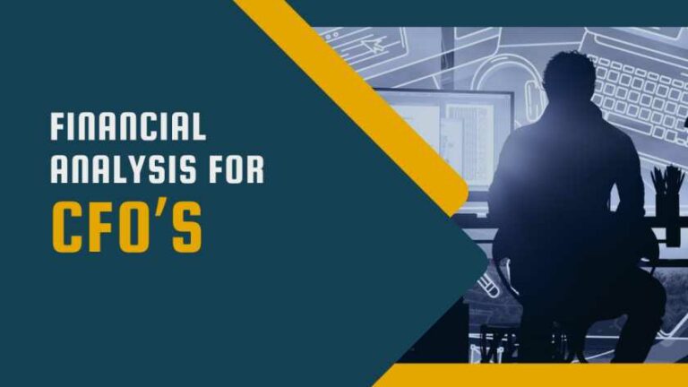Financial Analysis for CFOs: A Guide to Understanding the Financial Health of Businesses ...