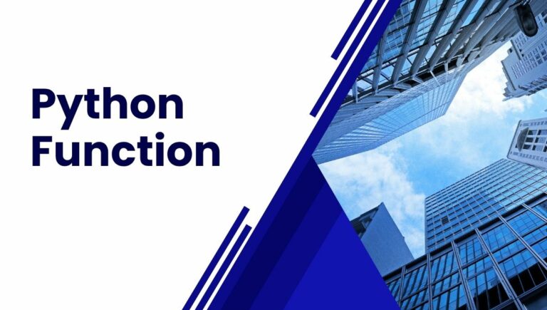 Understanding Python Functions: A Comprehensive Guide - Finance, Tech & Analytics Career ...